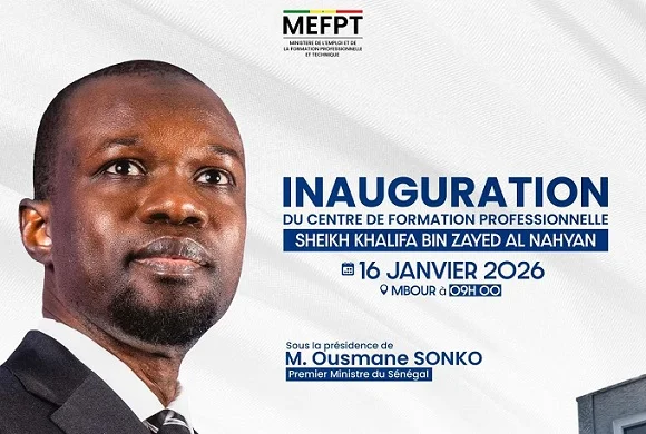MBOUR : Inauguration du Centre de Formation professionnelle Sheikh ...